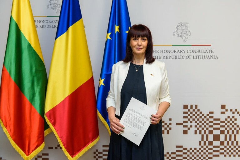 FOTO. Anca Rarău, noul consul onorific al Lituaniei la Cluj-Napoca ...