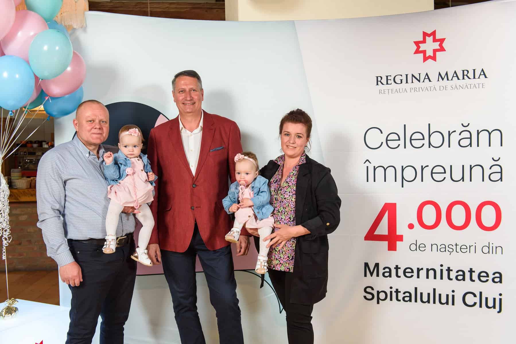 Spitalul REGINA MARIA din Cluj a sărbătorit 4.000 de nașteri, la 4 ani ...