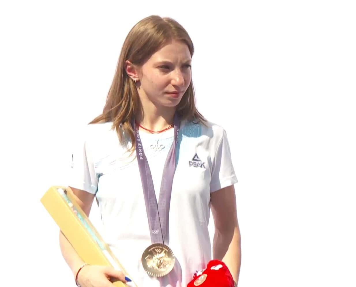 Ana Bărbosu a primit medalia de bronz câştigată la Paris